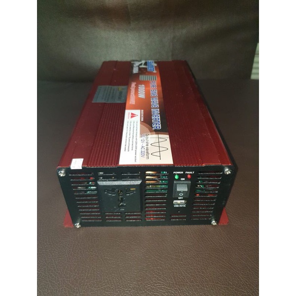 Jual Inverter Suoer pure sine wave murni 1000W 12V | Shopee Indonesia