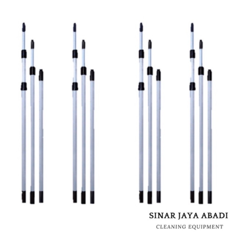 Jual Telescopic Teleskopik Pole Alumunium Extention Handle 3 Meter ...