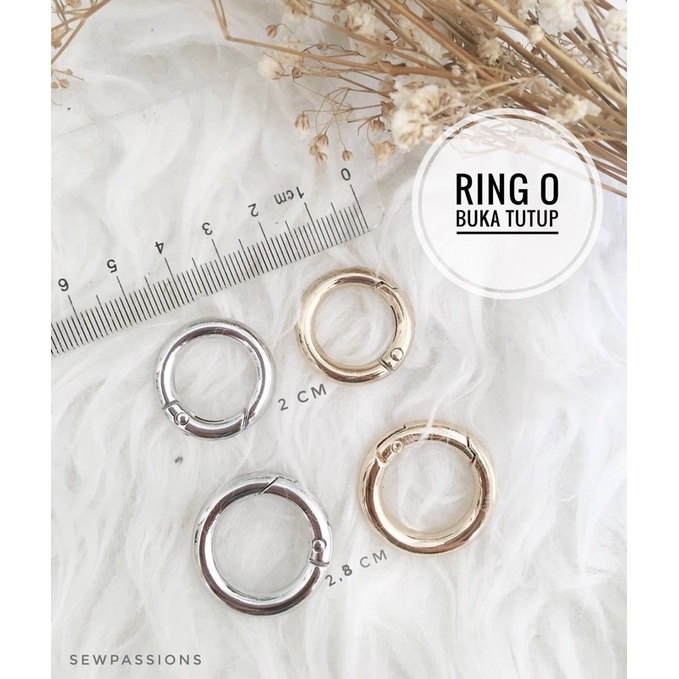 Jual RING O BUKA TUTUP TAS BESI | Shopee Indonesia