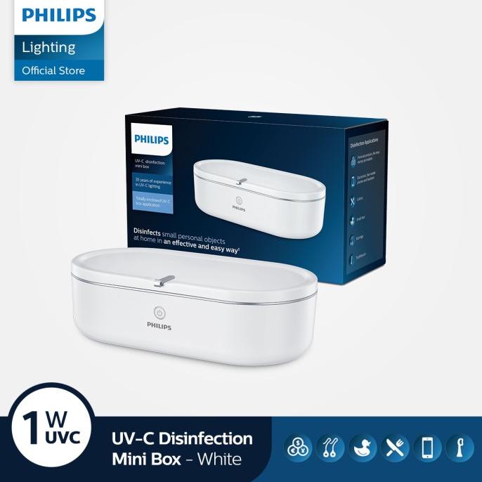 Jual Philips UVC Disinfection Mini Box - White | Shopee Indonesia