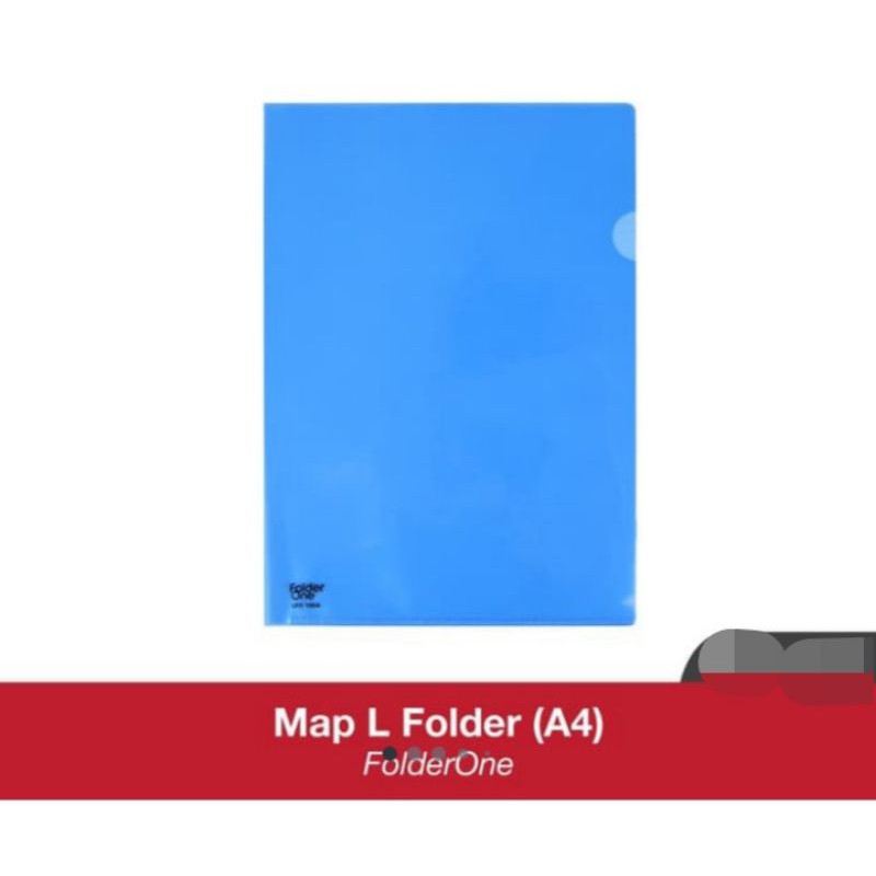 Jual Map L / map bening A4 folder one (12 pcs) | Shopee Indonesia