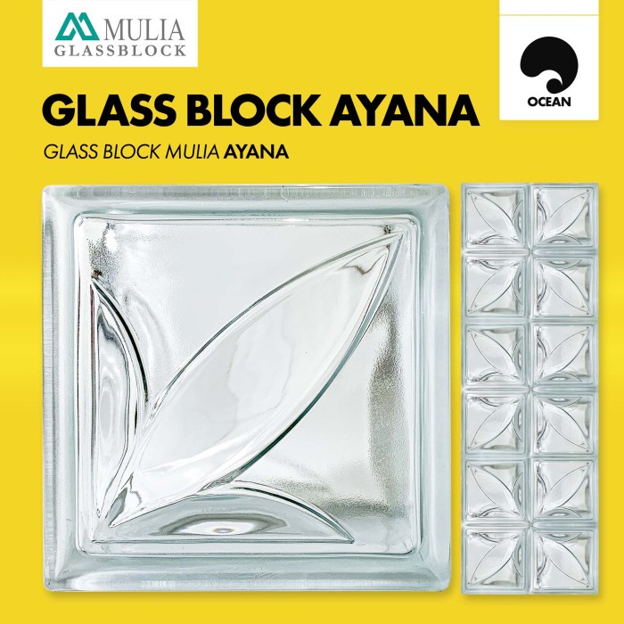 Jual GLASS BLOCK DINDING MULIA / GLASS BLOK KACA RUMAH | AYANA | Shopee ...