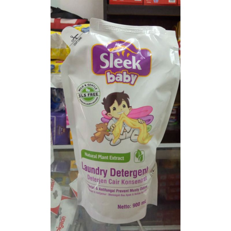 Jual Sleek Laundry Detergent 450ml, 900ml | Shopee Indonesia