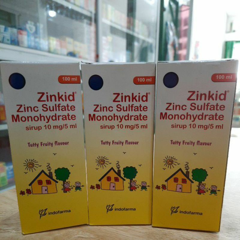Jual Zinkid Syrup 100ml | Shopee Indonesia