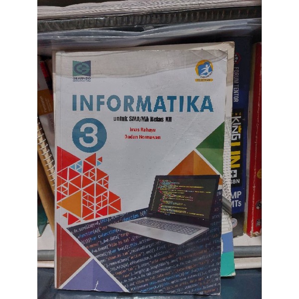Jual buku informatika grafindo SMA/MA Kelas 12/XII K13 revisi | Shopee ...