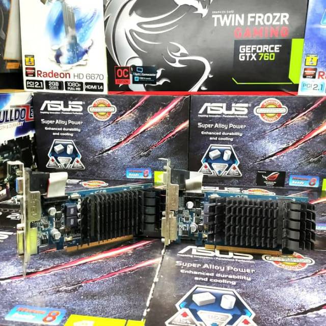 Jual VGA Card Nvidia GeForce GT 210 GT210 ASUS 1Gb 64Bit DDr3 Pci-Express | Shopee Indonesia