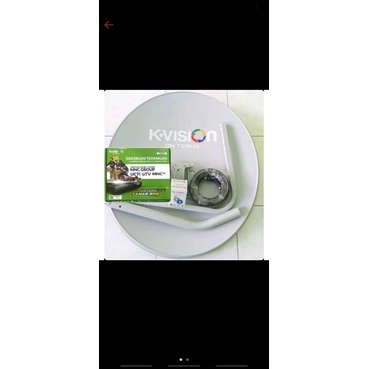 Jual Dish ODU Parabola Mini 65CM Lengkap Kvision/Optus-Nexparabola ...