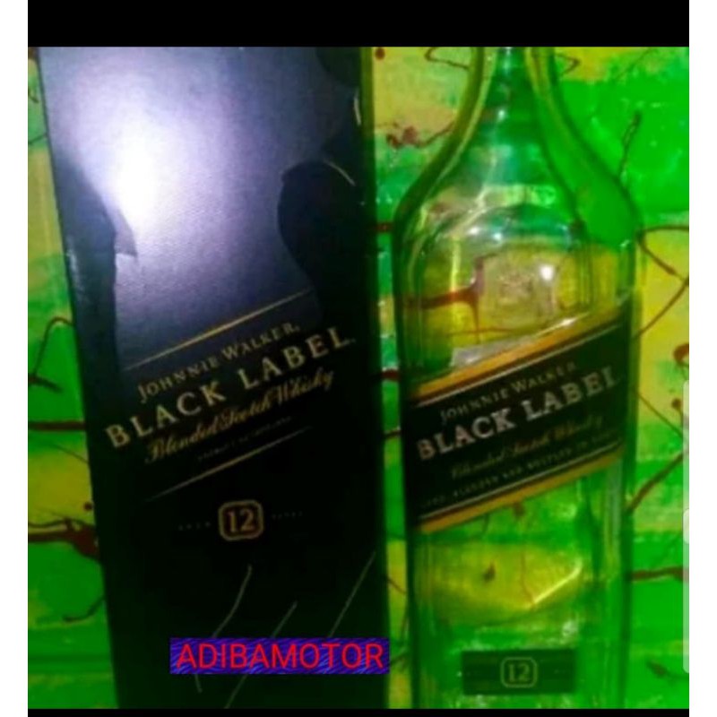 Jual BOTOL BEKAS BLACK LABEL | Shopee Indonesia