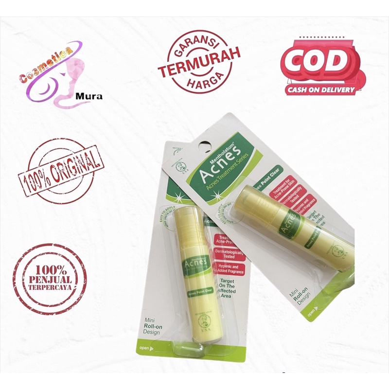 Jual Acnes point clear design roll on mini praktis | Shopee Indonesia