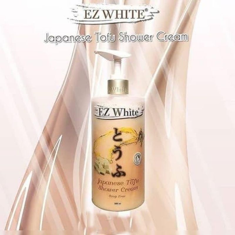 Jual Ez White Japanase Tofu Shower Cream 500ml | Shopee Indonesia