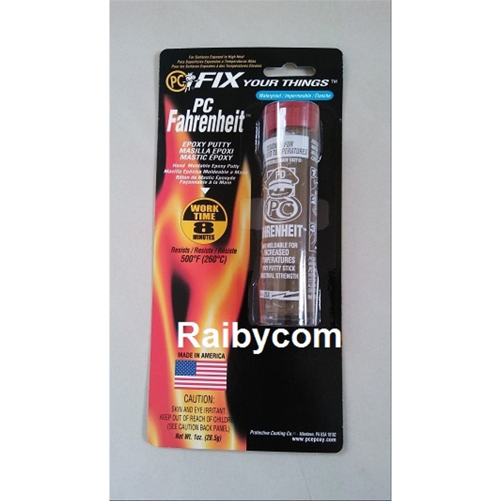 Jual Lem PC Fahrenheit Epoxy Putty USA Pendek 28.5gr terakhir | Shopee ...