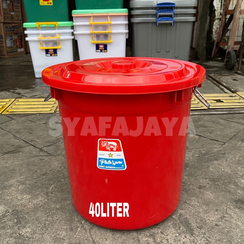 Jual KOMET STAR - Ember Plastik Ukuran 30-40-50-60 LITER | Shopee Indonesia