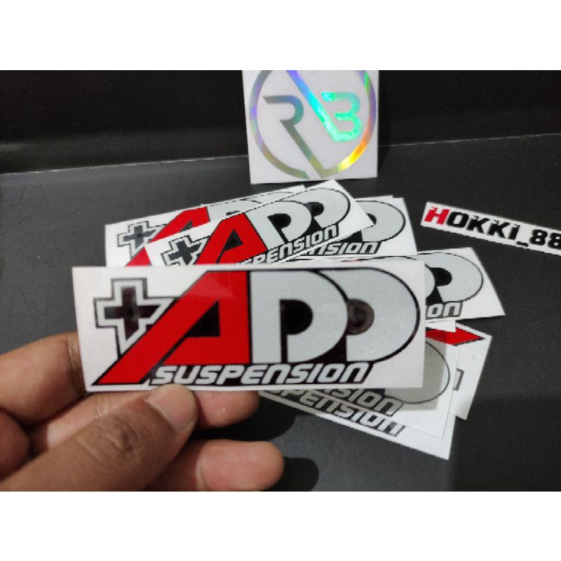 Jual Sticker +ADD SUSPENSION cutting | Shopee Indonesia