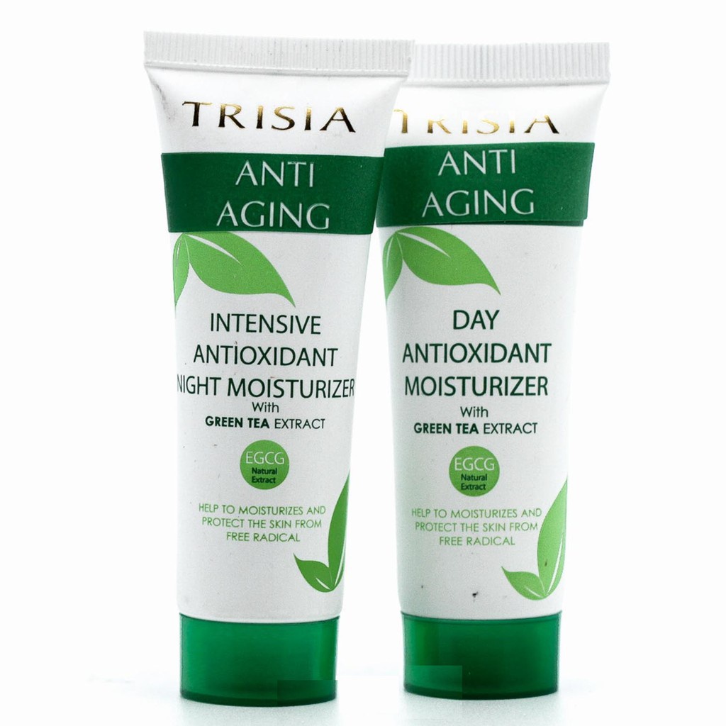 Jual TRISIA ANTI AGING INTENSIVE ANTI OXIDANT MOISTURIZER (DAY & NIGHT ...