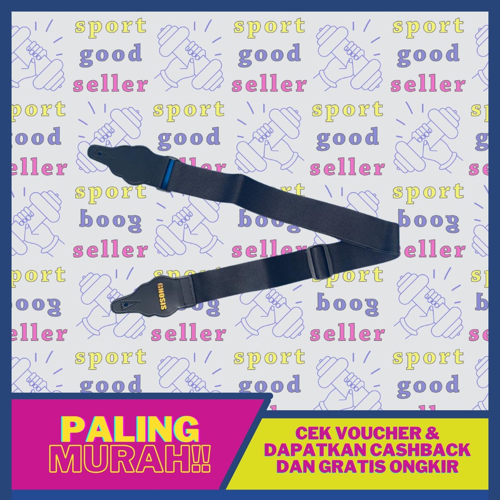 Jual TALI GITAR POLOS GNOSIS STRAP | Shopee Indonesia