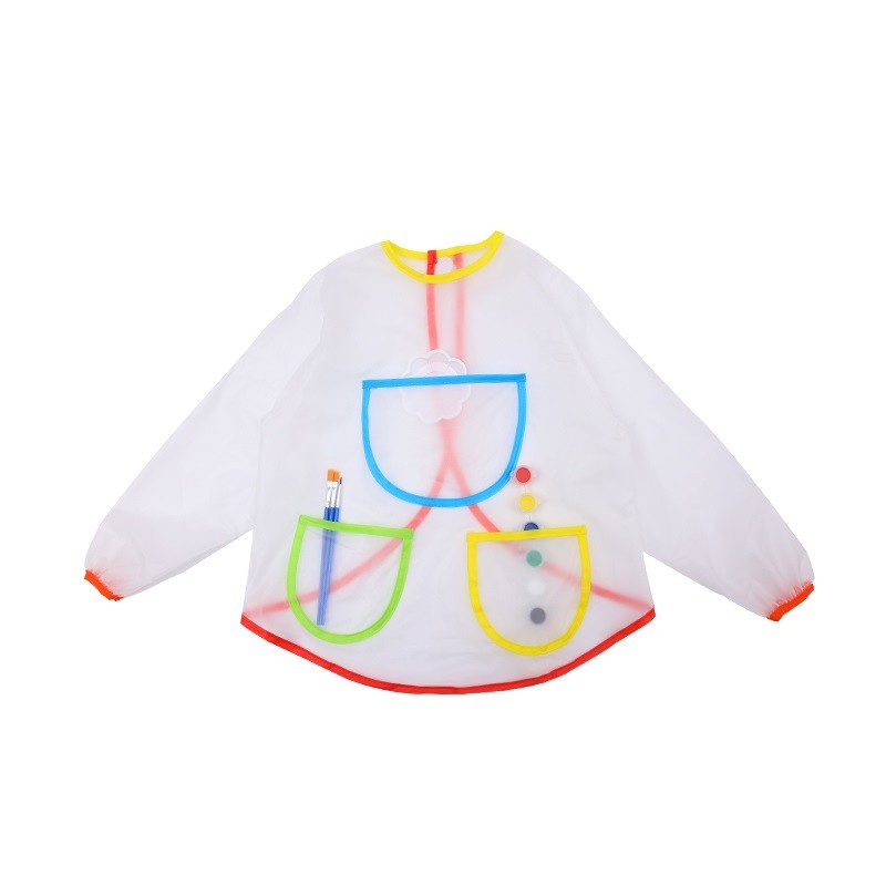 Jual Apron Lukis Anak Lengan Panjang Anti Air Celemek Melukis ...