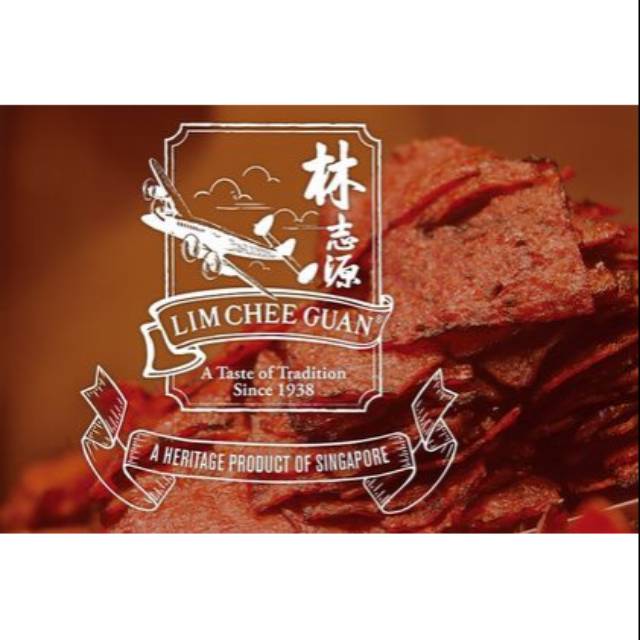 Jual [Lim Chee Guan] Best Seller Singapore Sliced Pork Bak Kwa ...