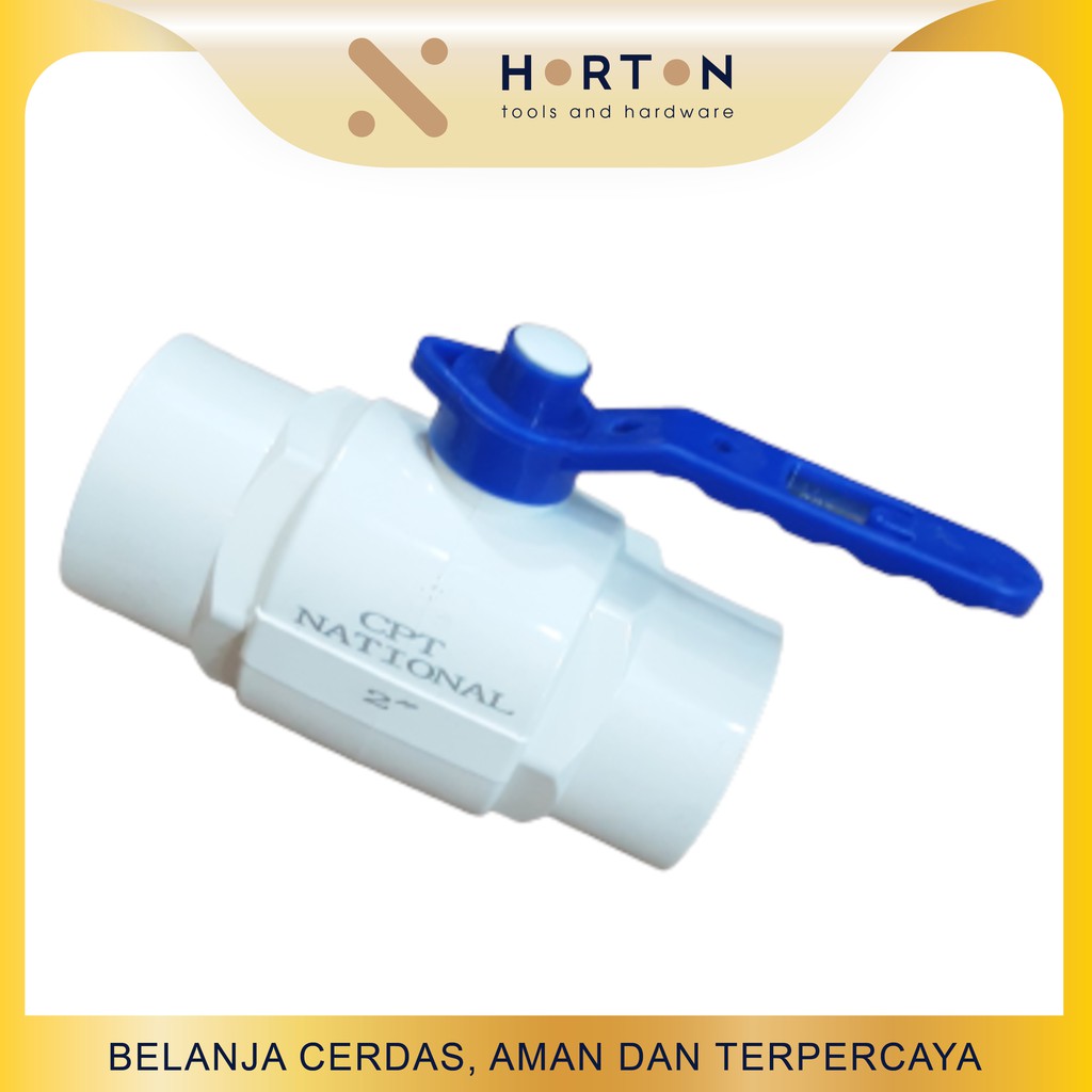 Jual Ball Valve PVC Plastik 2 Inch / Stop Kran 2" | Shopee Indonesia