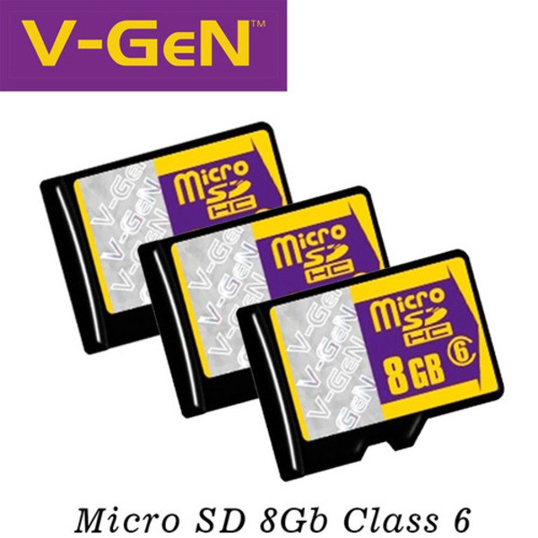 Jual Memory VGEN 8GB Class 6 Original / SD Card / MMC / MicroSD ...