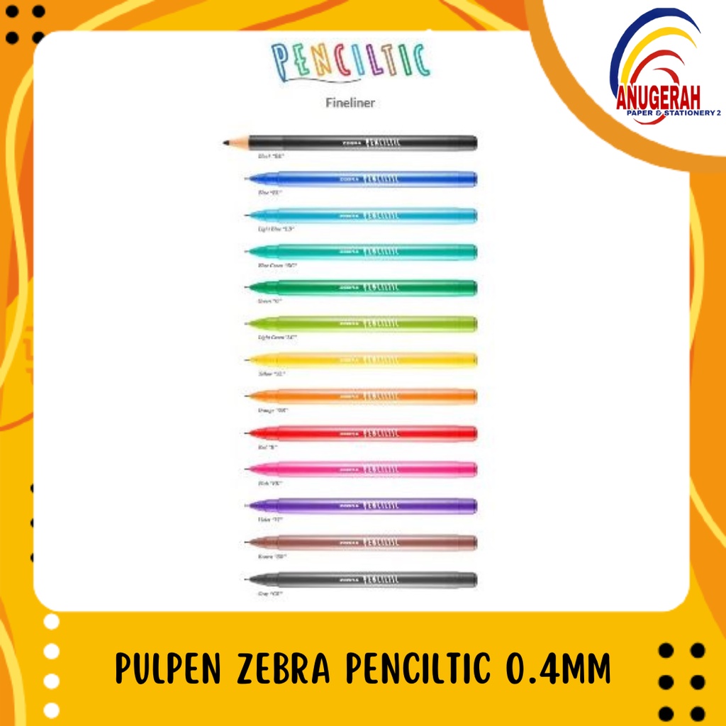 Jual PULPEN ZEBRA PENCILTIC 0.4MM (PCS) | Shopee Indonesia