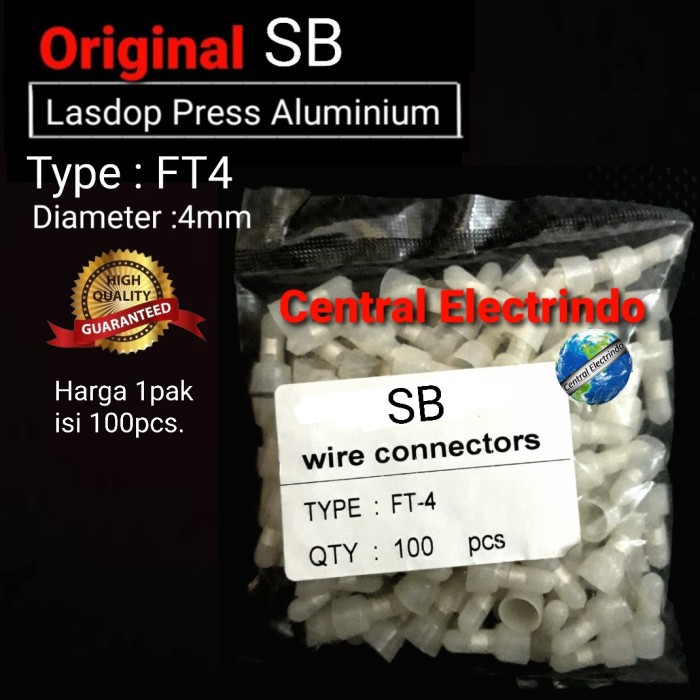 Jual Lasdop Press SB FT4 Aluminium 100pcs per pack. | Shopee Indonesia