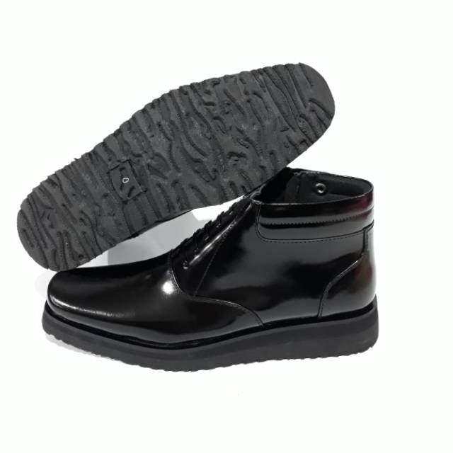 Jual SEPATU PDH EXCLUSIVE RAMBO TEBAL KULIT BRUSH OFF | Shopee Indonesia