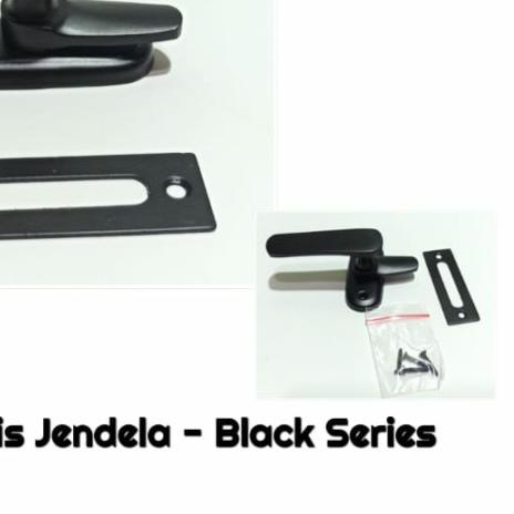 Jual Rambucis Jendela - Grendel Slot Jendela Black Series | Shopee ...