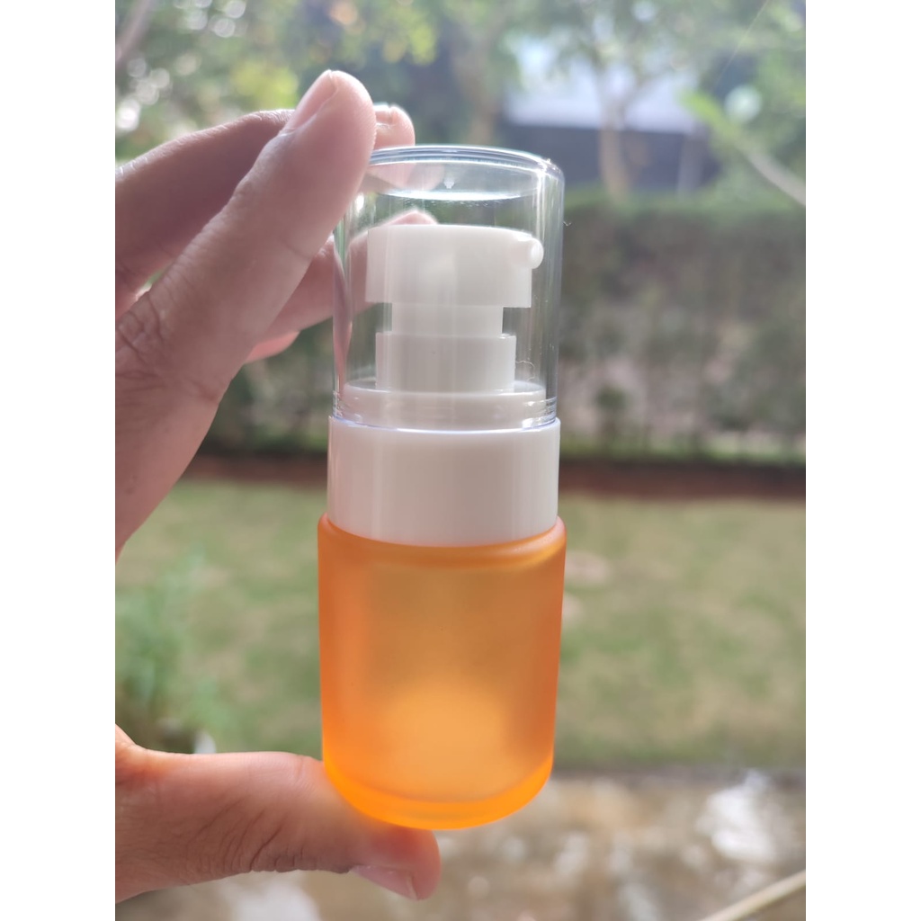 Jual Botol Serum Vakum Kedap Udara Anti Oksidasi 20ml Wadah Skincare ...