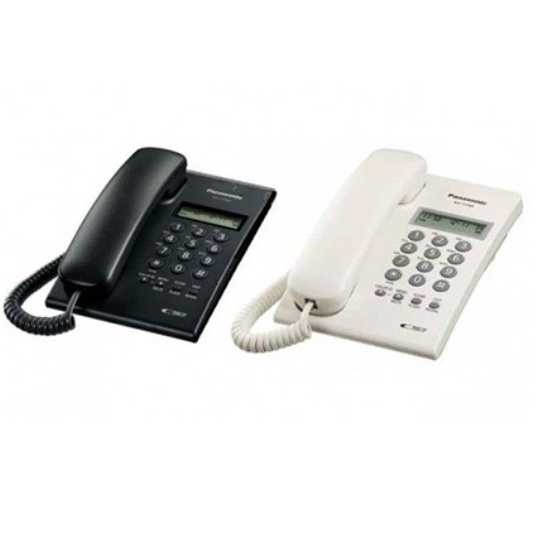 Jual Telephone Telpon Panasonic KX-T7703 hitam | Shopee Indonesia