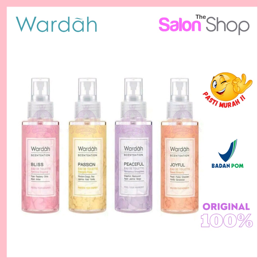 Jual Wardah Scentsation Body Mist 100ml | Shopee Indonesia