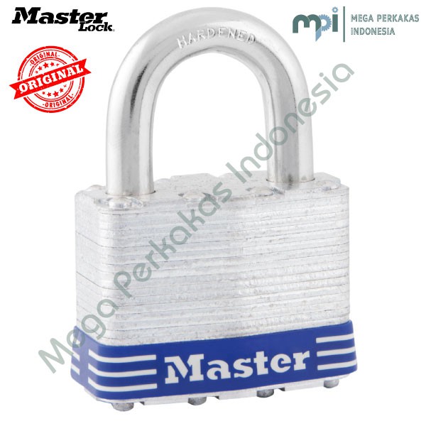 Jual GEMBOK MASTER LOCK 5D Laminated Steel Pin Tumbler Padlock 51 MM ...