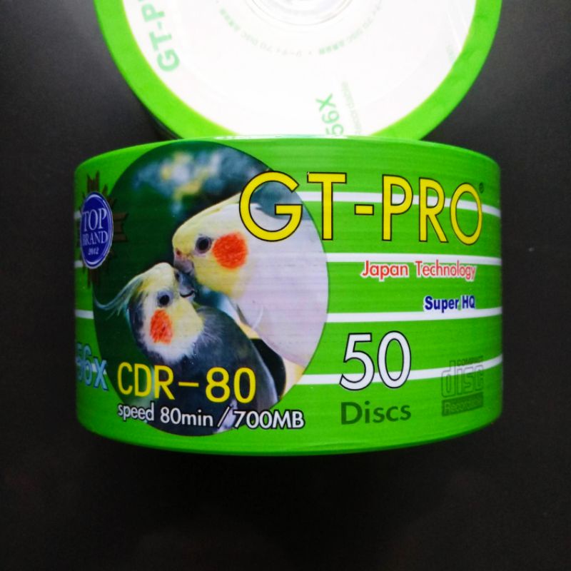 Jual CD R CD kosong GT PRO SUPER HQ Eceran per keping 1 pcs lembar biji ...
