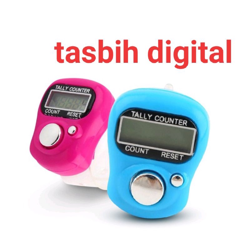 Jual alat hitung digital-tasbih jari-tasbeh untuk ibadah | Shopee Indonesia