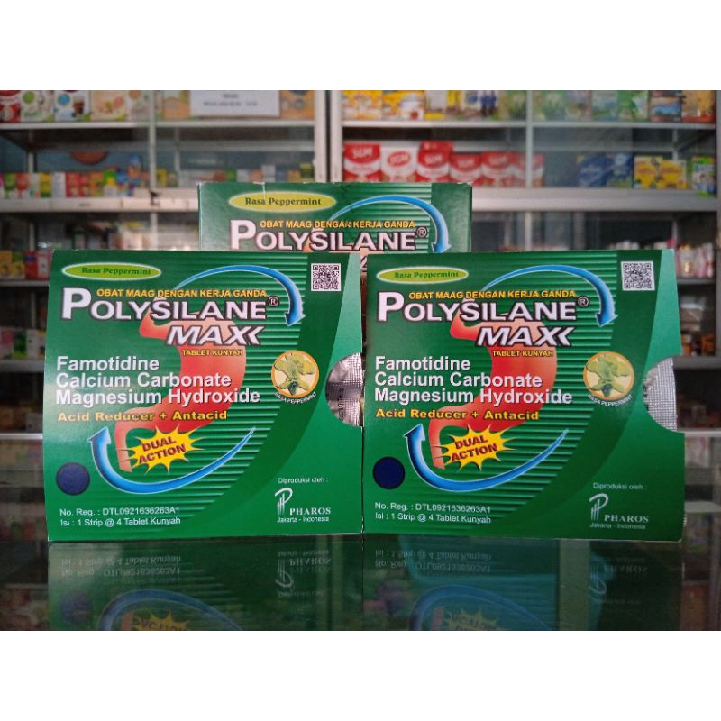 Jual POLYSILANE MAX TABLET ISI4 | Shopee Indonesia