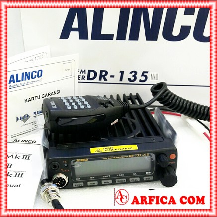 Jual RIG ALINCO DR 135 MK3 RADIO RIG ALINCO DR135 ORIGINAL REMI MURAH | Shopee Indonesia
