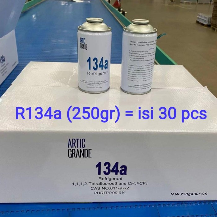 Jual Aman Preon Artic R134A Freon Kulkas Dan Ac Mobil R134A 390Gr Murah ...