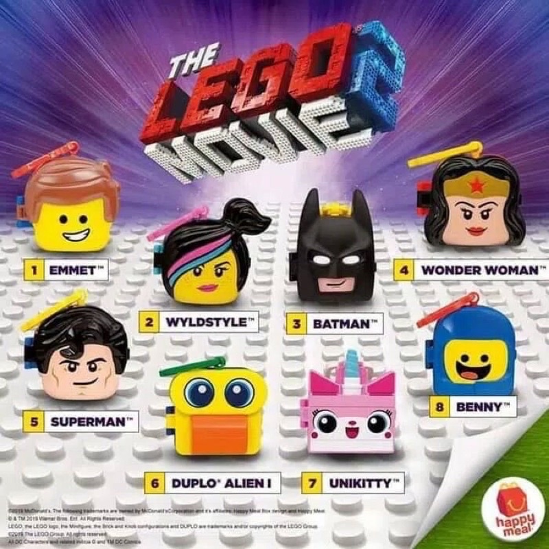 Jual Mainan: Happy Meal Toys Lego Movie McDonald's | Shopee Indonesia