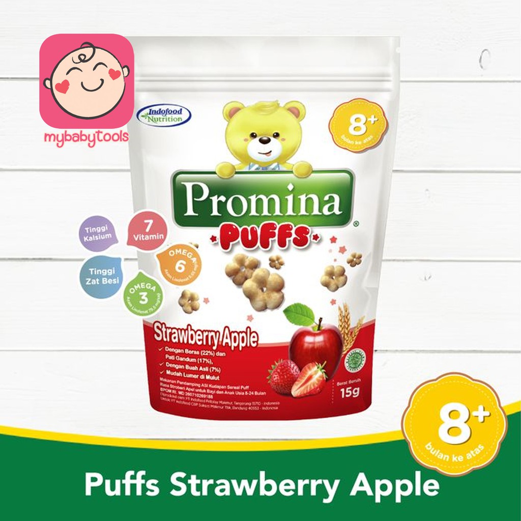 Jual PROMINA PUFF 15GR RASA PISANG BLUEBERRY STRAWBERRY PEACH | Shopee ...