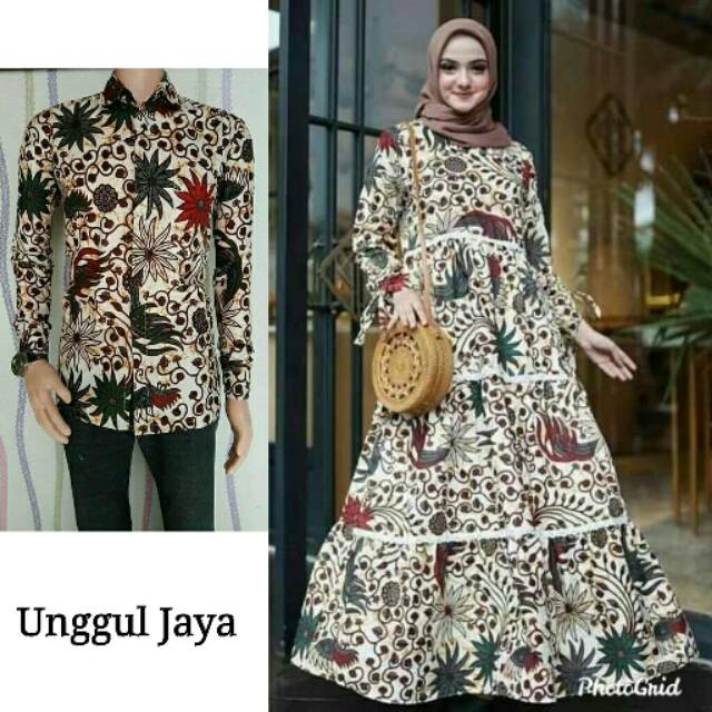 Jual Couple Kenanga Batik Renda Susun Batik Unggul Jaya | Shopee Indonesia