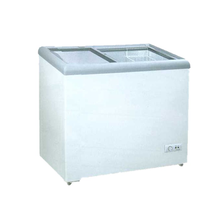 Jual GEA FLAT SLIDING GLASS FREEZER SD 186 LEMARI FREEZER BOX KACA ...