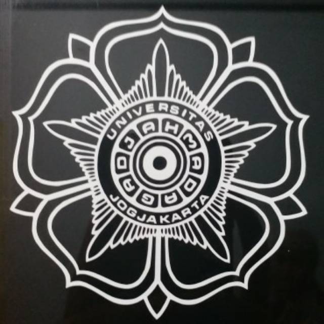 Jual Cutting Sticker Logo Univ. Gadjah Mada UGM | Shopee Indonesia