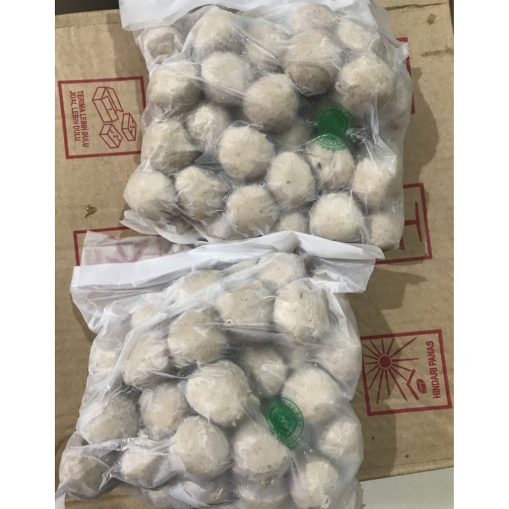 Jual Baso Es Teler Baso sapi Besar Halus & Urat 500gr | Shopee Indonesia