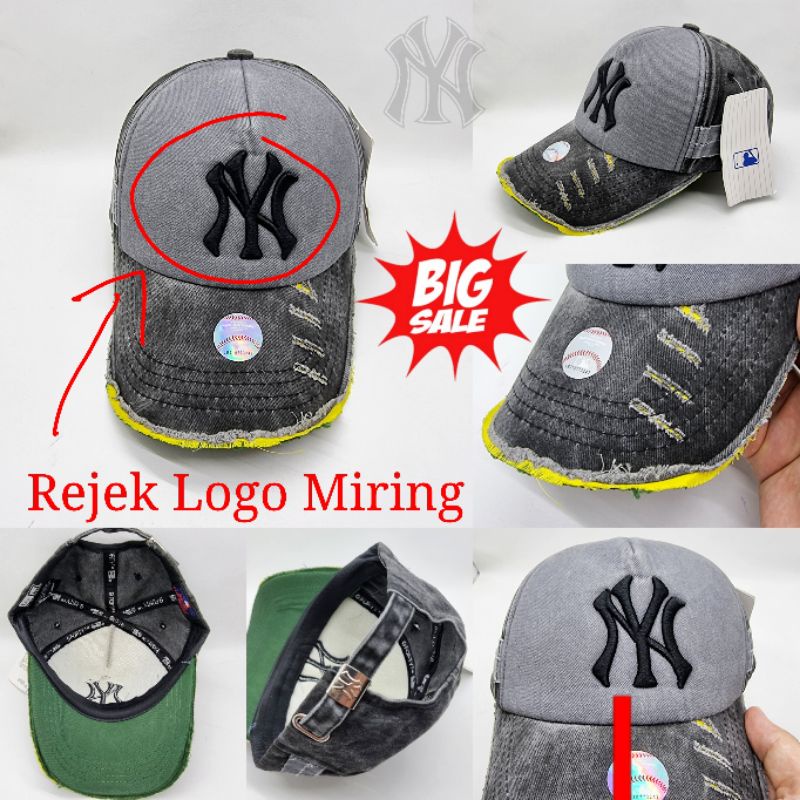Jual Topi Baseball Warna Washing Model Robek Sobek | Shopee Indonesia