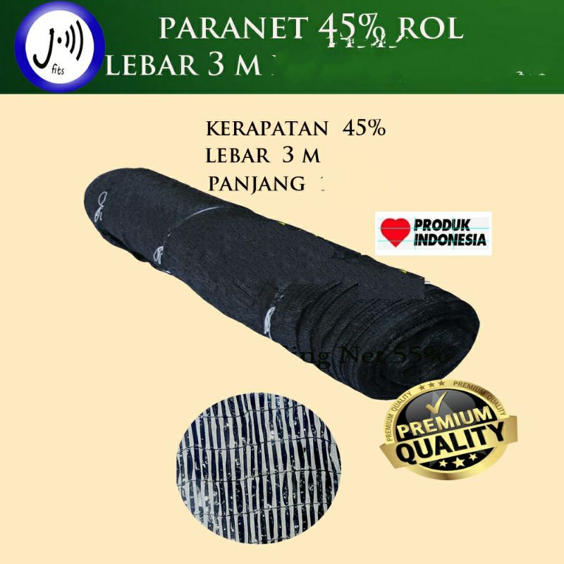 Jual Paranet 45% Rol lebar 3 m x Panjang 50 m | Shopee Indonesia