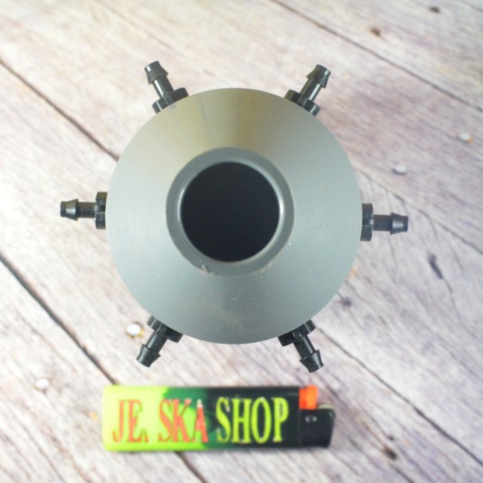 Jual Manifold Hidroponik Output 6 Nipple 5 mm Input 1/2" Alat Fertigasi ...