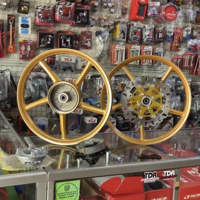 Jual VELG RCB RACING BOY JUPITER PNP GL MEGAPRO CB TIGER OLD HEREX 140/ ...