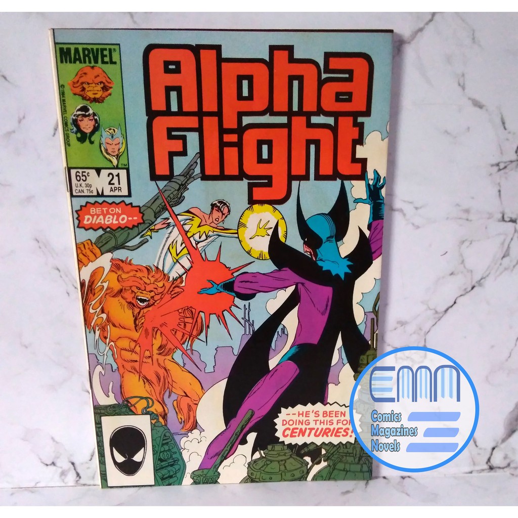 Jual Komik Alpha Flight #21 (1985) Love Wrought New Alchemy - Marvel ...