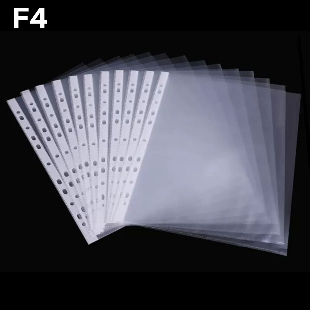 Jual F4 Clear Sheet Protector 11 lubang isi 100 pcs - EH303F-6C ...