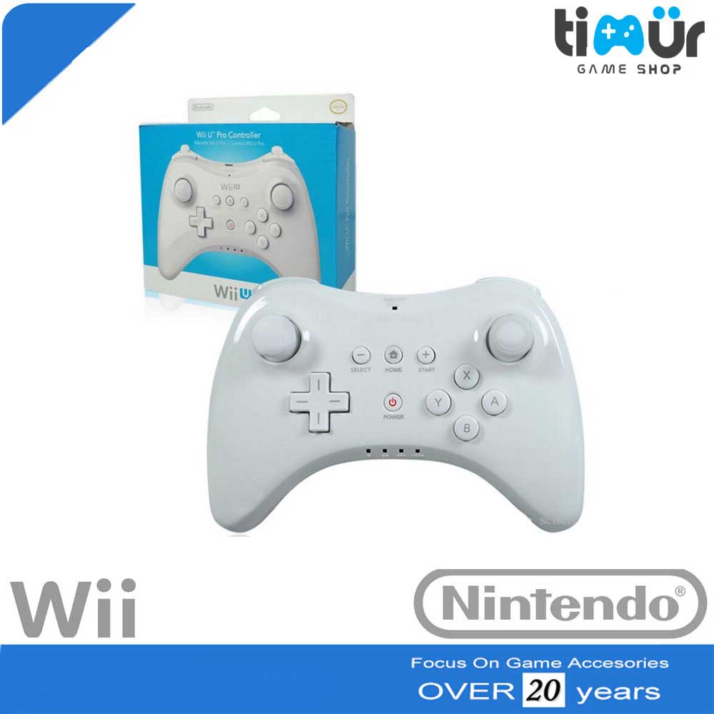 Jual Stick Stik Classic Pro Controller For PC Dan Nintendo Wii U ...