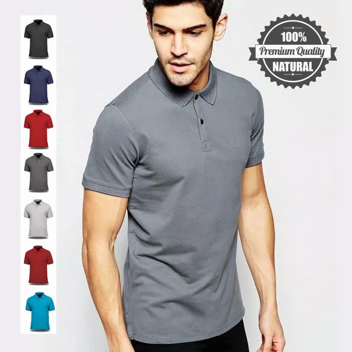 Jual Kaos pria wangki polos (polo shirts) | Shopee Indonesia